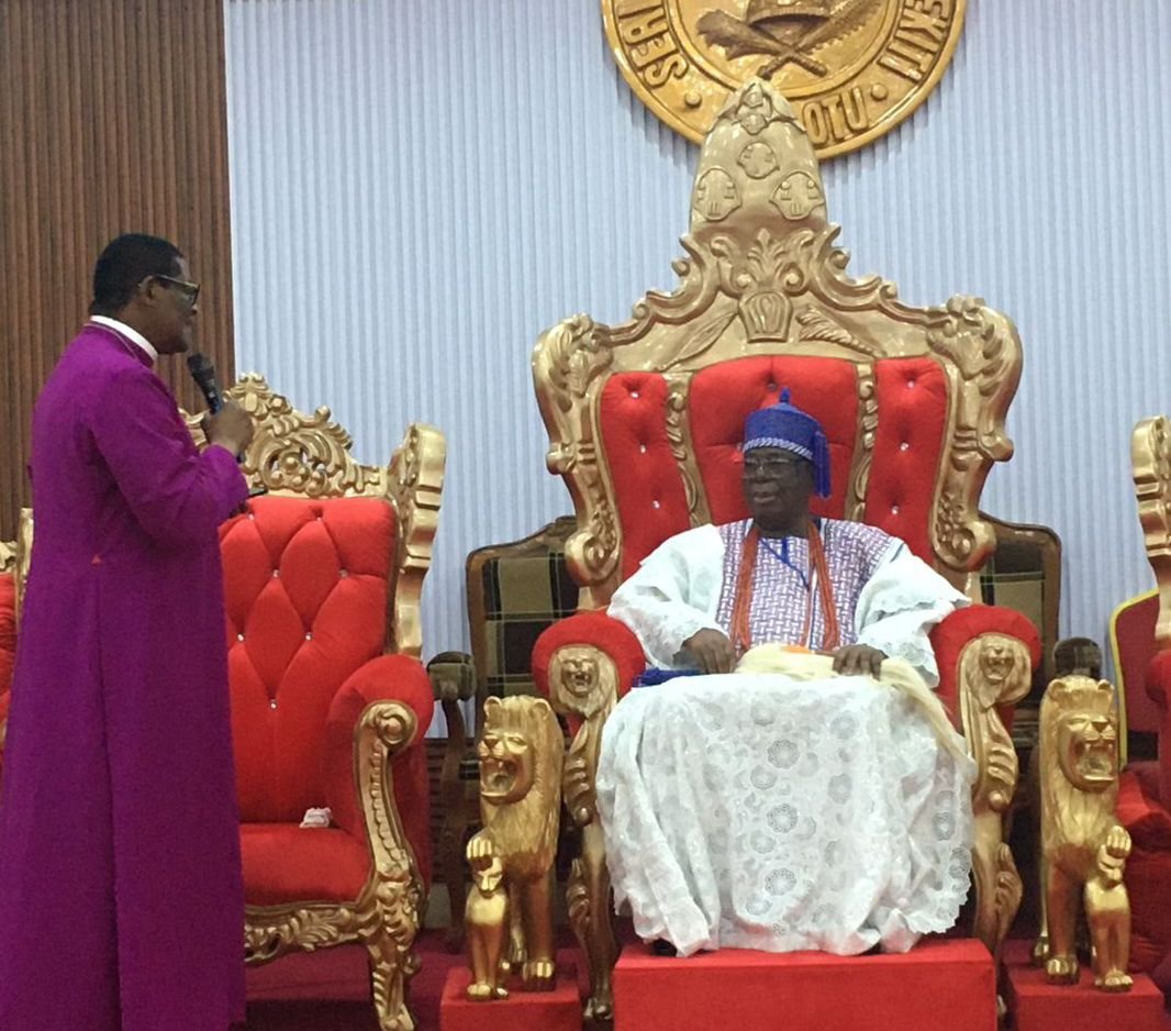 Primate Ndukuba Pays Courtesy Visit To The Ewi Of Ado-Ekiti, Cautions ...