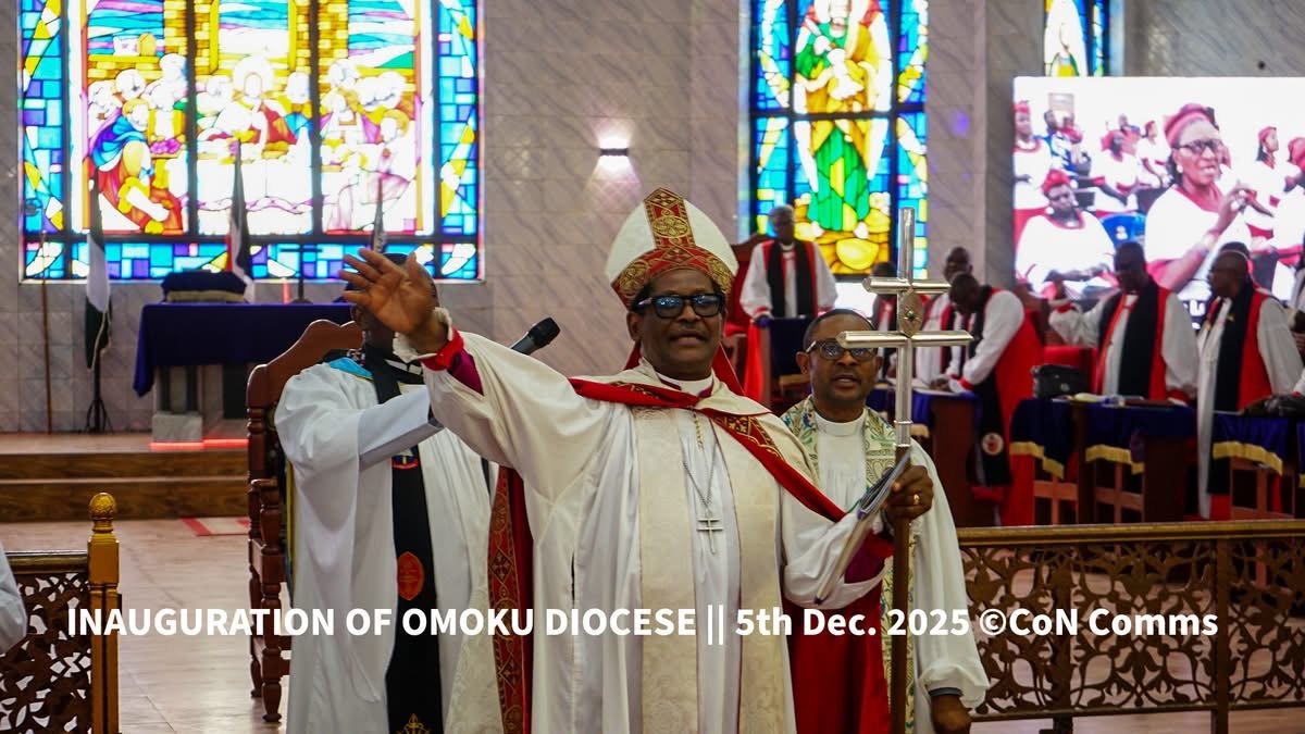 Omoku Diocese Inaugurated As The 174th Diocese In The Church Of Nigeria ...